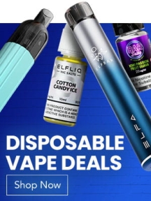 Vape Kits, Disposables & E-Liquids - Free UK Delivery over £15.